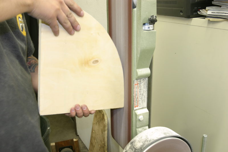 Building a track nose for a custom Ford roadster