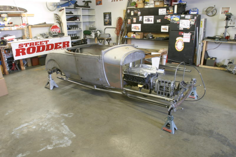 Building a track nose for a custom Ford roadster