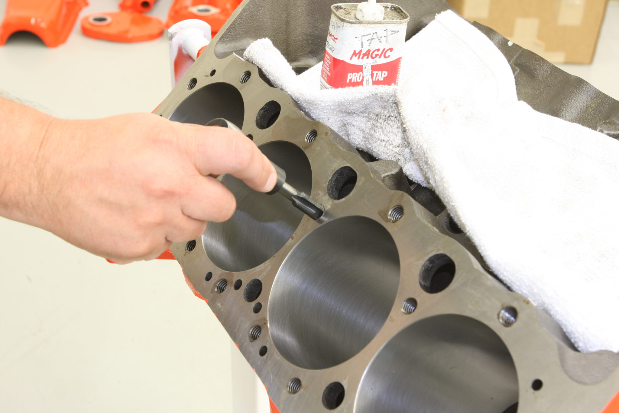 Bottom end basics for a blown small block Chevy engine build