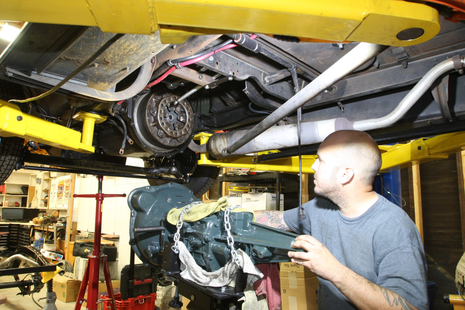 Installing an Overdrive T5 Transmission in a Model A Ford